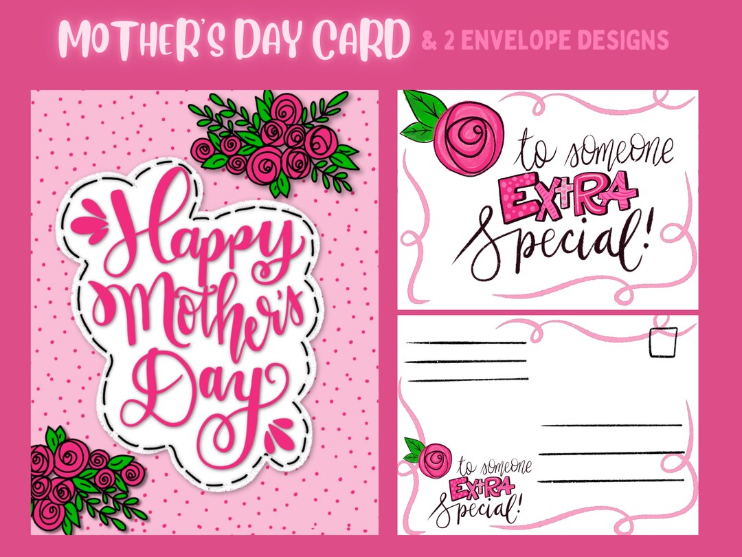 Happy Mother's Day Card With Specialty Envelope Gift for Mom You Are ...