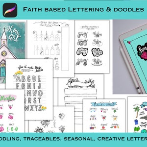 Ebook Hand Letter Doodle & Pray - Tracers - Drills - Doodles - How to ...