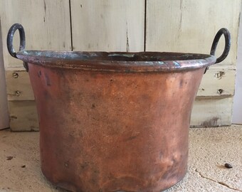 Vintage copper pots | Etsy