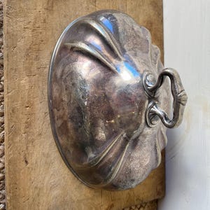 Vintage Silver Dome - Etsy