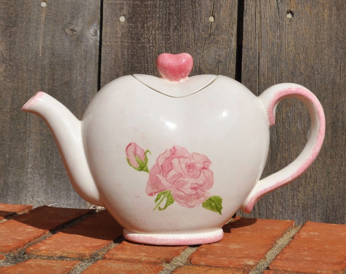 Heart Shaped Tea Pot - Etsy