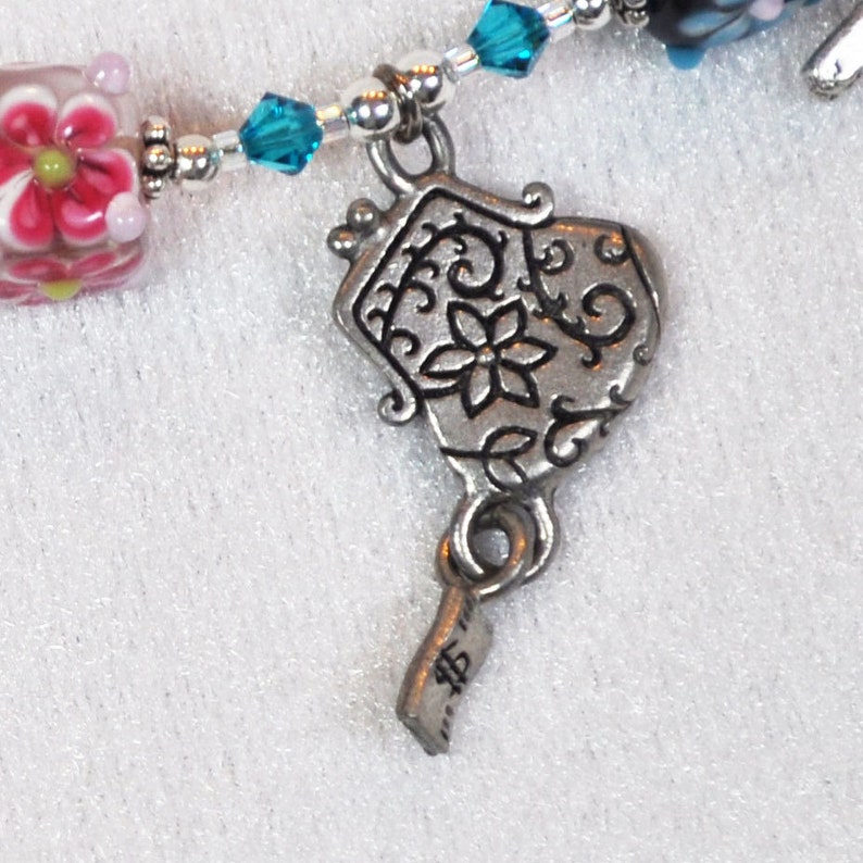 Purse and Shoes Charm Bracelet | Etsy