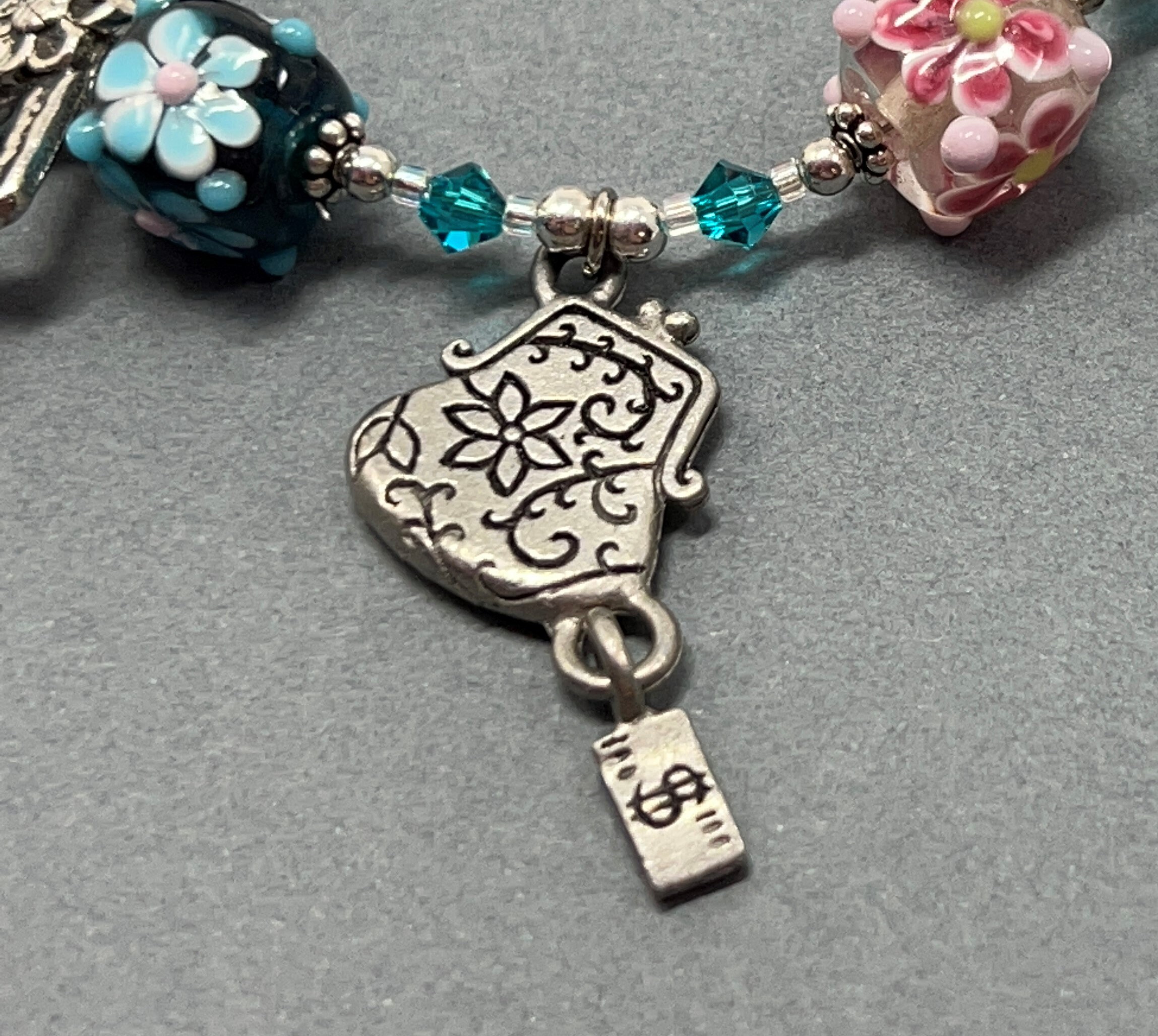 Purse and Shoes Charm Bracelet - Etsy