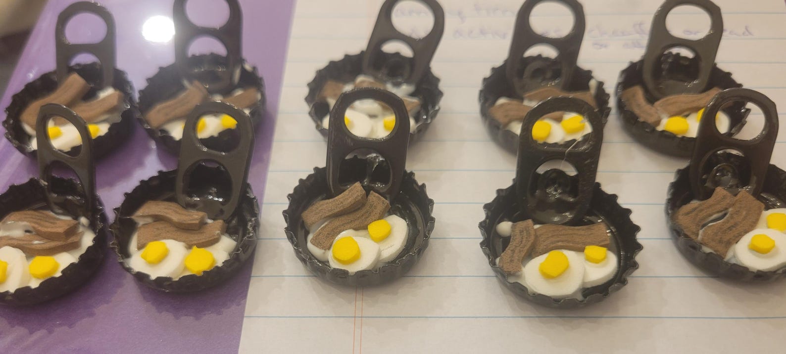 10 Eggs and Bacon Swaps, Girl Scout Swap Kit, Girl Scout Camping SWAP ...