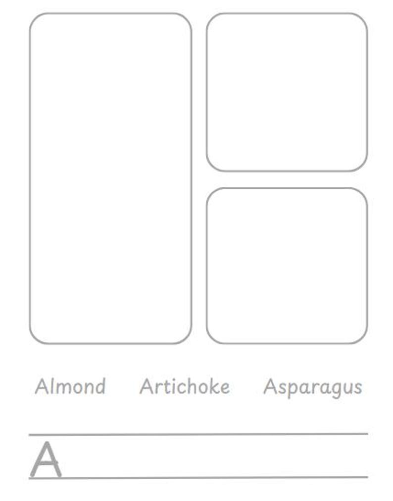 A-Z Food Drawing Ideas | Printable Drawing Prompts | Digital Download ...