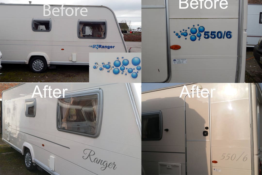 MODERNISE Your BAILEY RANGER Caravan Stickers Decal Full Set Kit Series ...