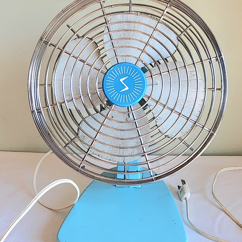 Mid Century Fan - Etsy