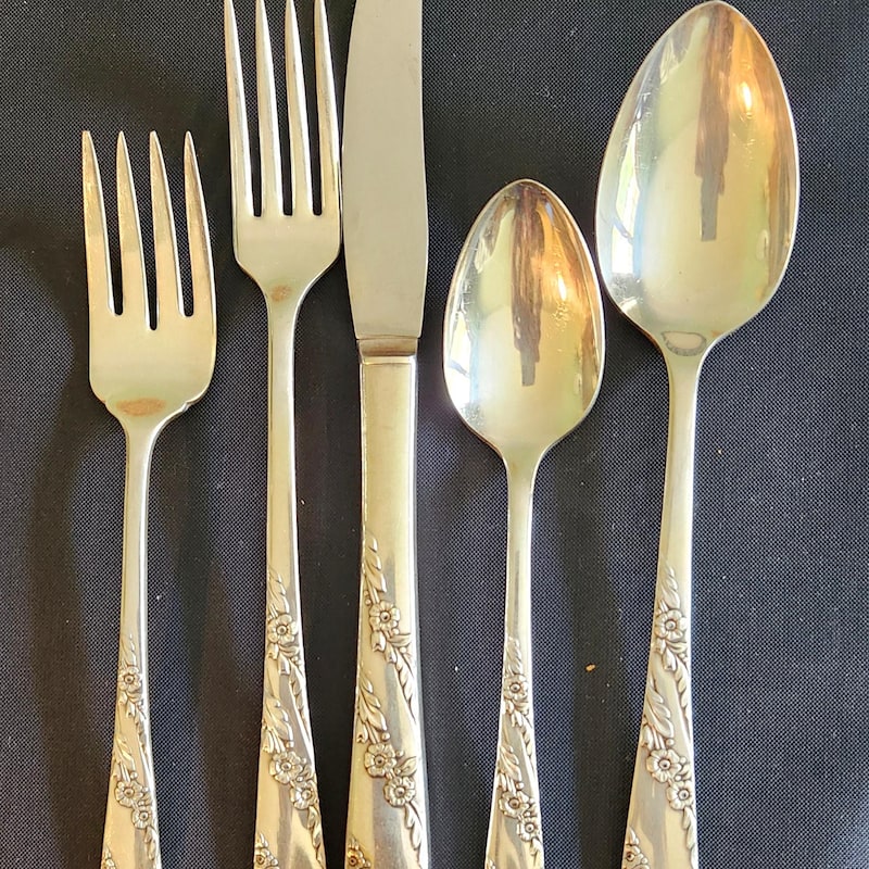 Oneida Community Tudor Plate Flatware - Etsy