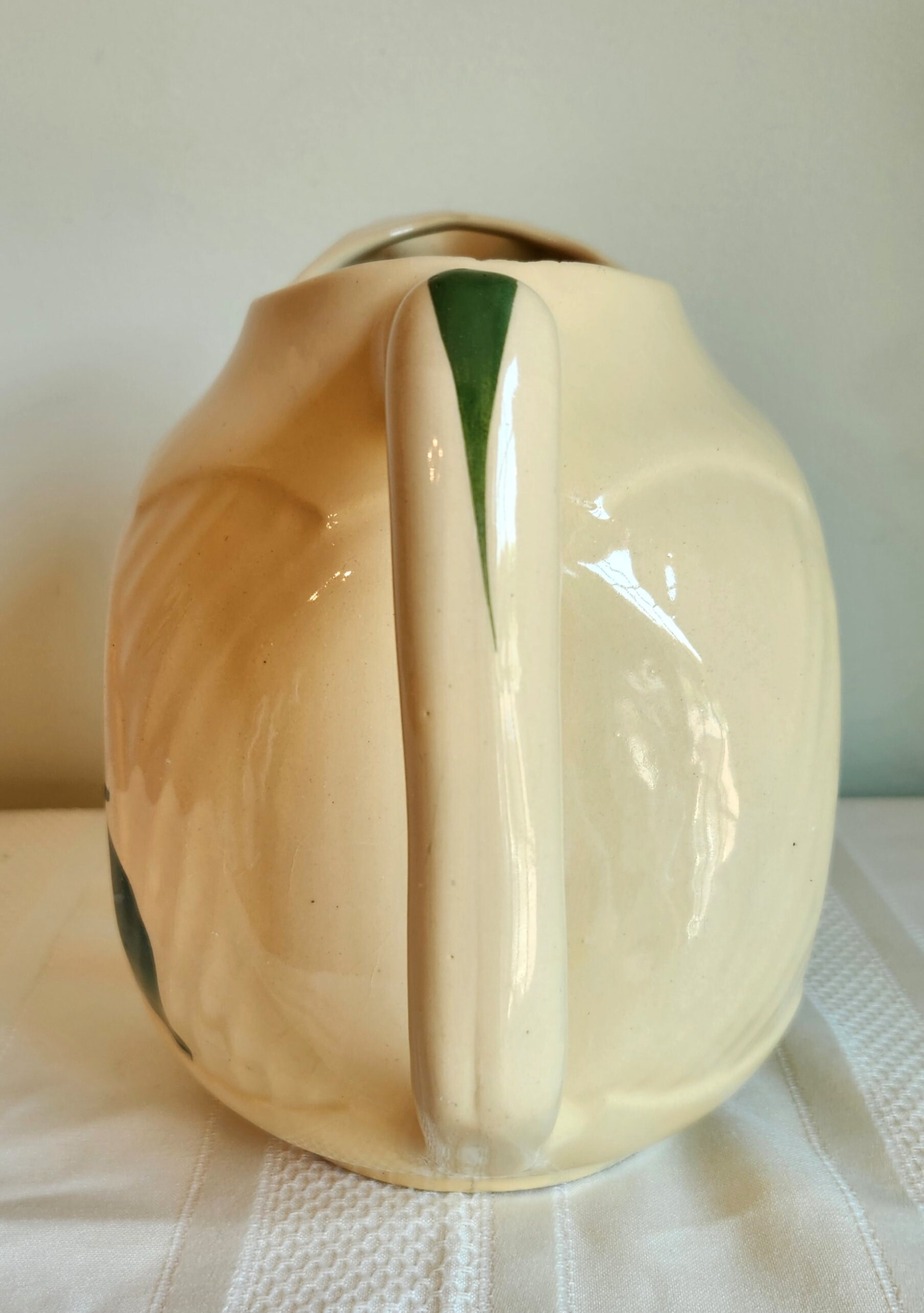 Watt Pottery Apple Square Refrigerator Pitcher With Ice Lip #69 - Etsy