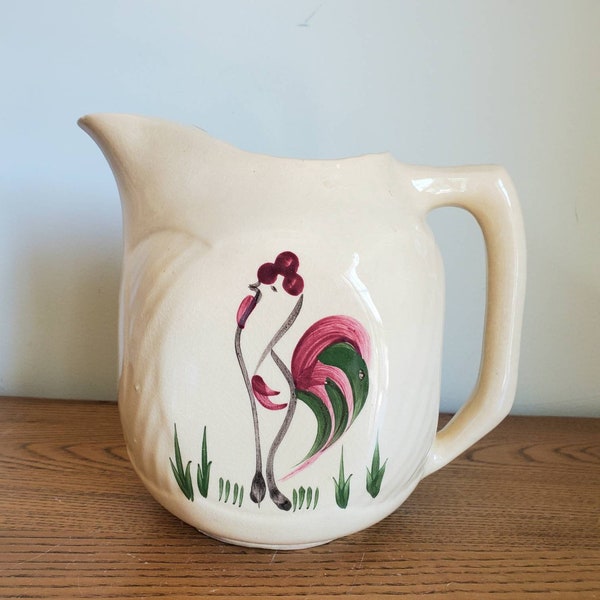 Rooster Pitcher - Etsy