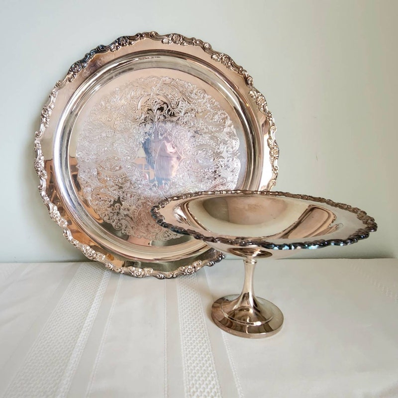 Oneida Silverplate Trays - Etsy