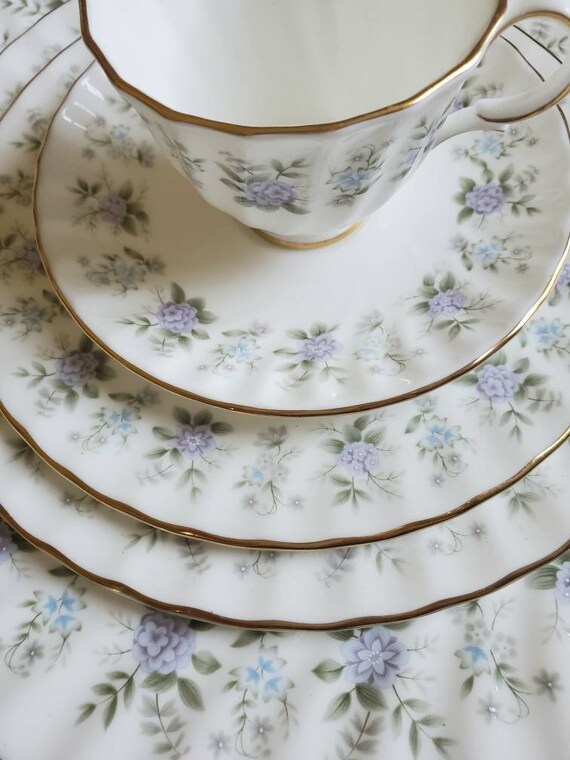 Vintage Minton Alpine Spring dinnerware 14 Pieces Made in | Etsy