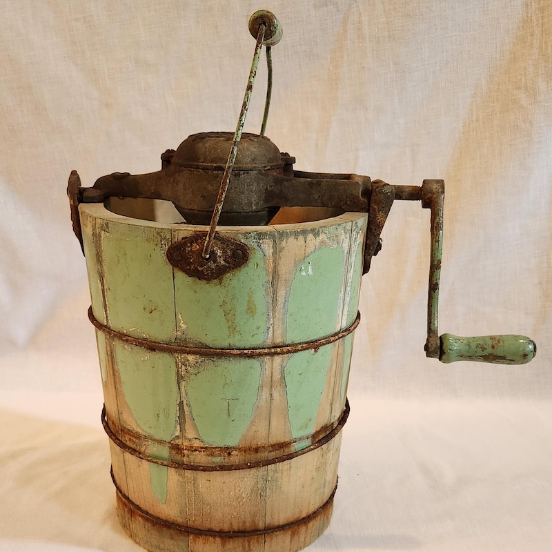 Vintage Ice Cream Maker - Etsy