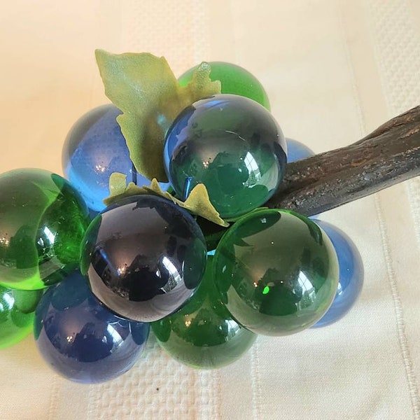 Lucite Grapes - Etsy