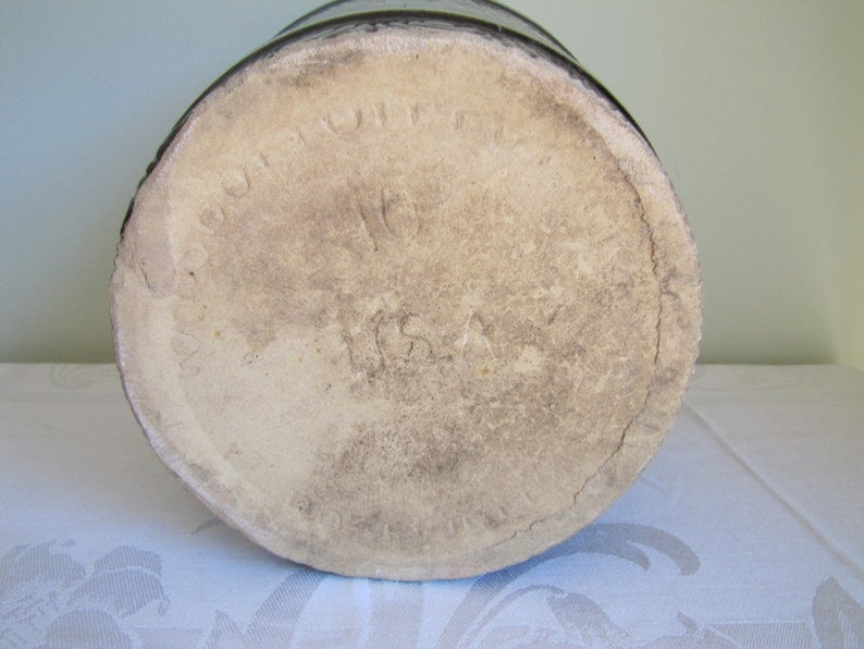 Vintage USA Pottery Jardiniere Planter Brown Bucket Pail Wood - Etsy