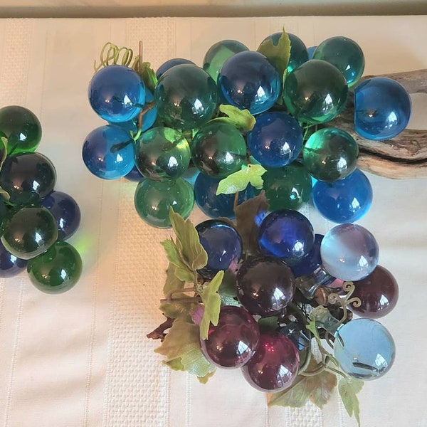 Lucite Grapes - Etsy