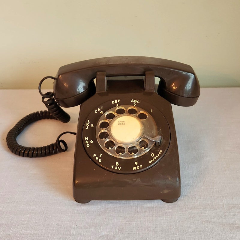 Rotary Dial Phone - Etsy