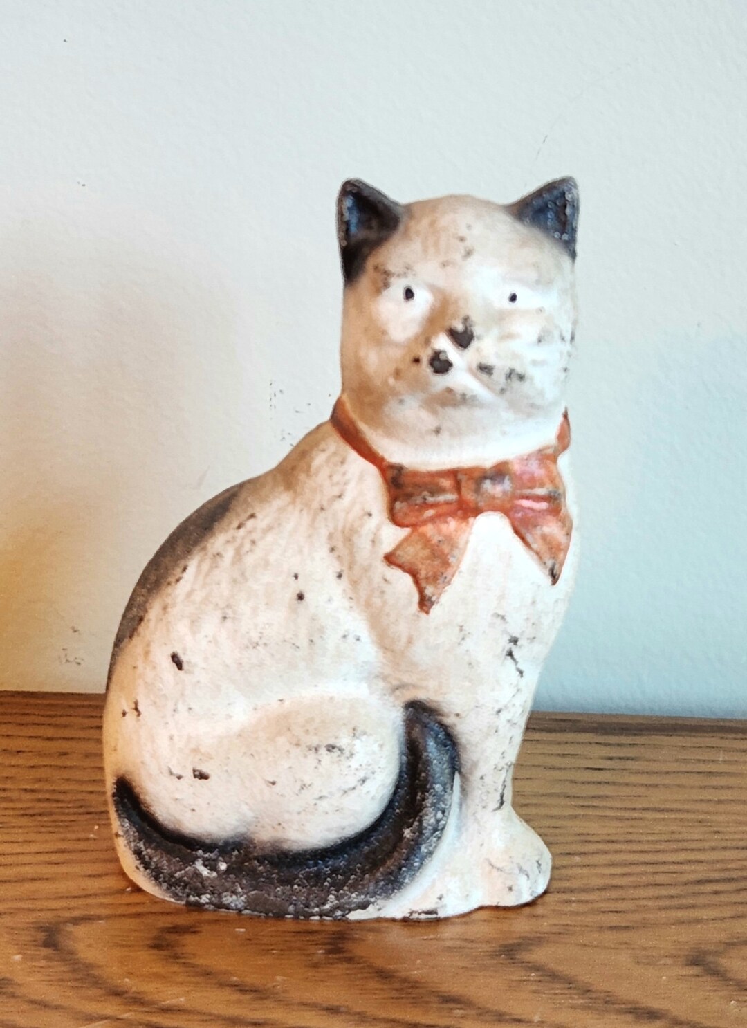 Antique Black and White Cat Cast Iron Metal Coin Bank Kitten, Kitty - Etsy