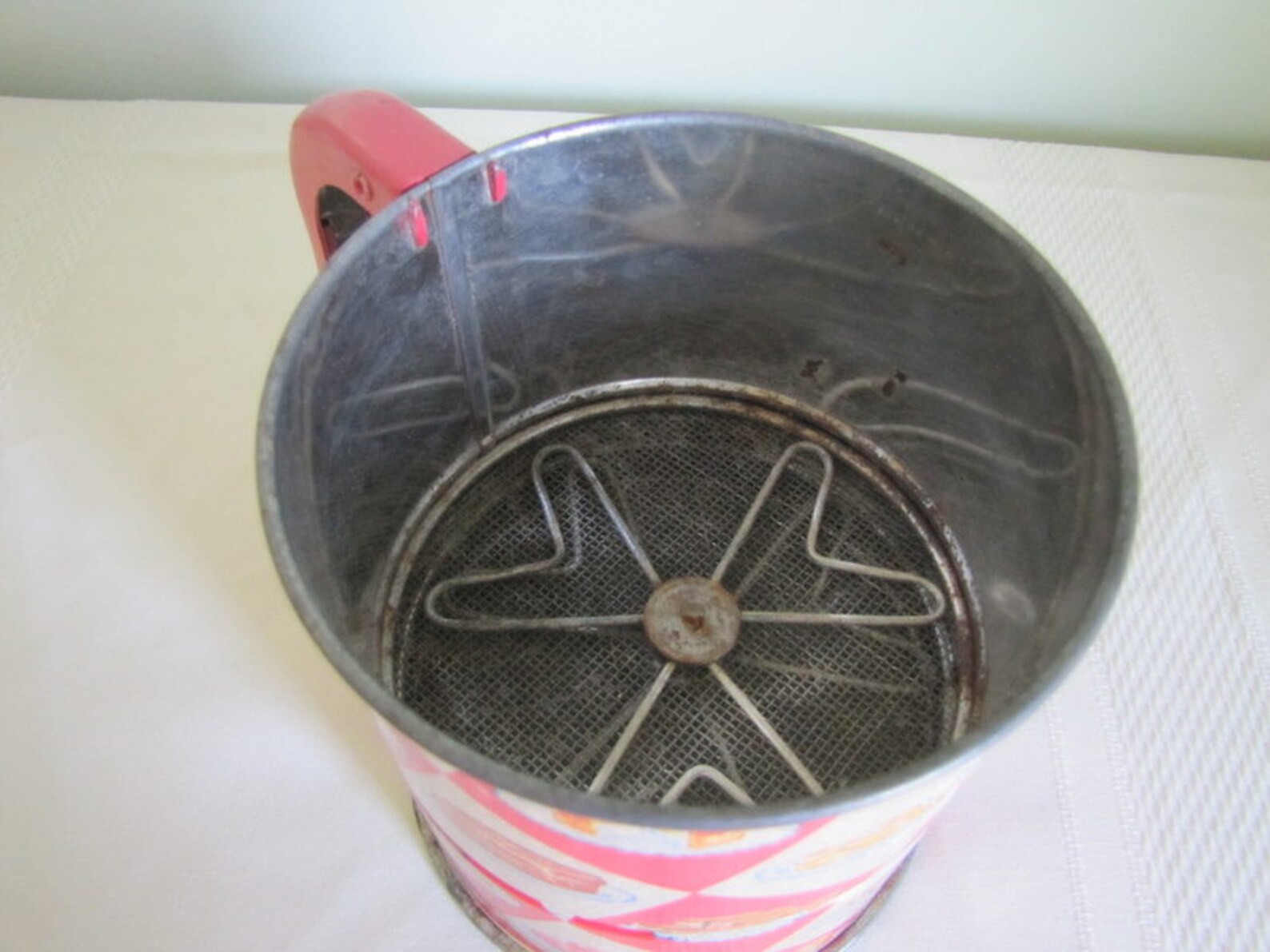 Vintage Androck Hand-i-sift 3 Screen Kitchen Baking Flour - Etsy
