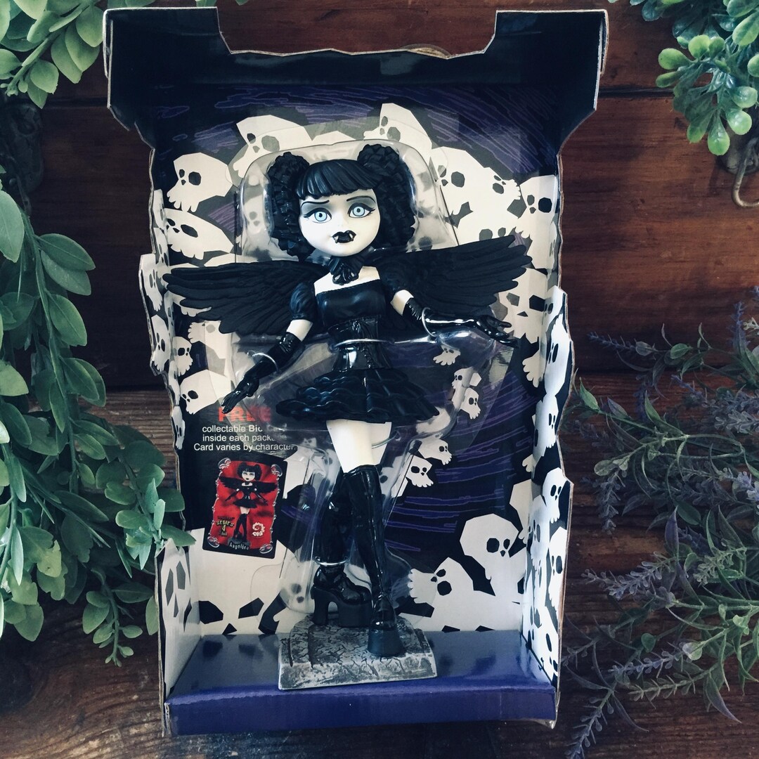 Angelica Noir Bleeding Edge Gothic Doll, 7 Inch Vintage Begoth - Etsy