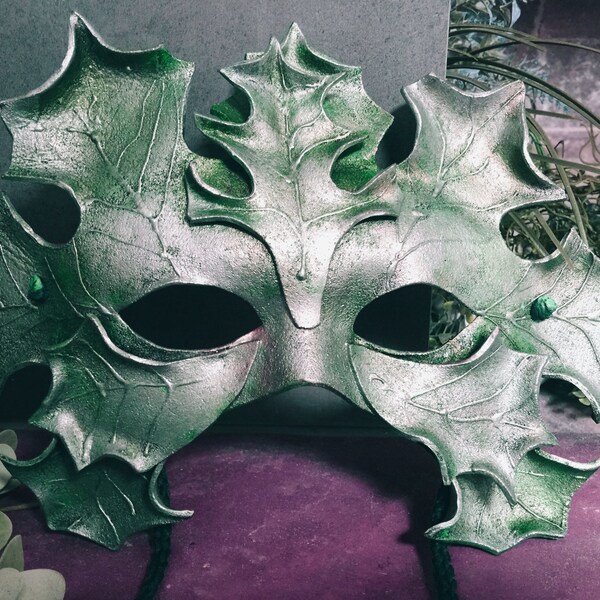 Green Man Mask - Etsy