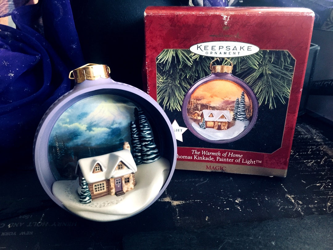 Thomas Kinkade Christmas Ornaments