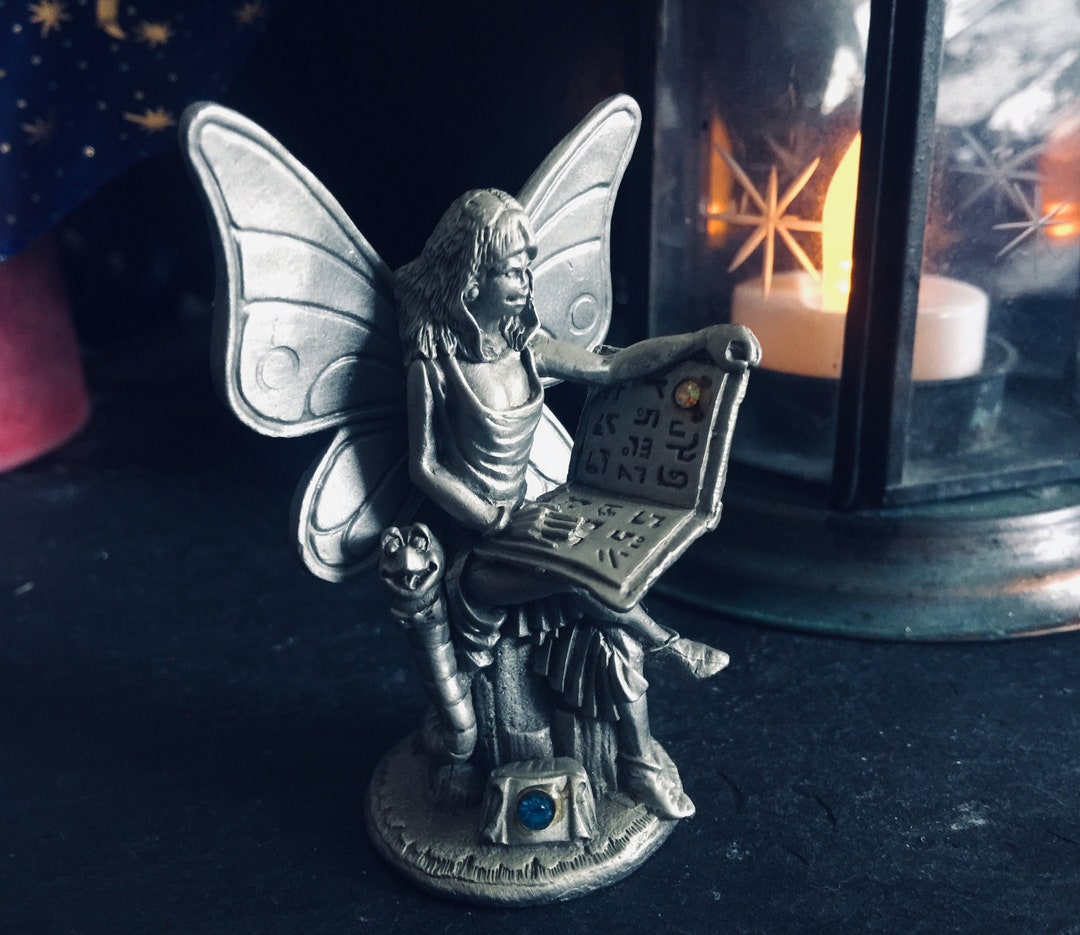 Robert Ridolfi Bookworm September Fairy Figurine Vintage - Etsy