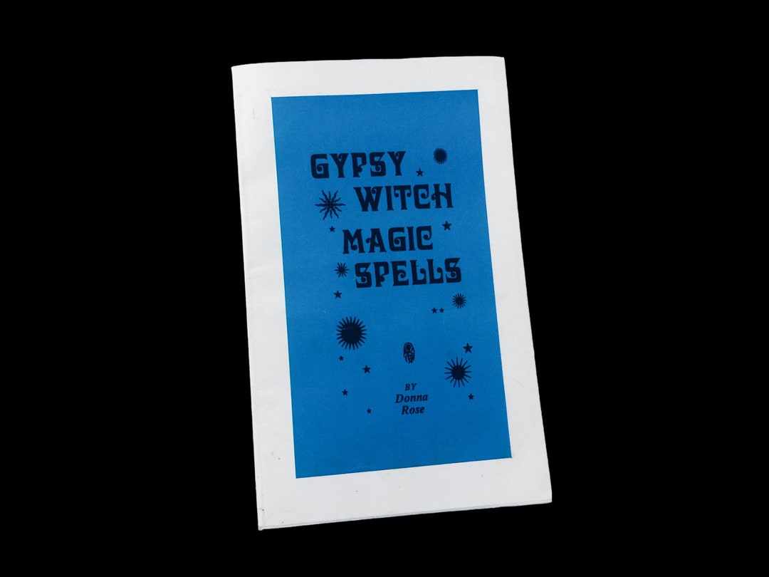 Vintage Gypsy Witch Magic Spells Booklet, Donna Rose 1994 - Etsy