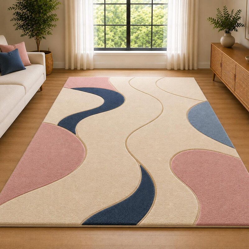Ivory Blush Rug - Etsy