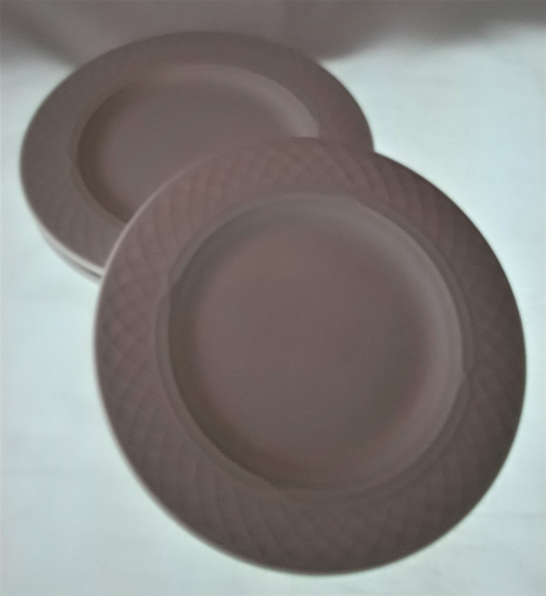 3 Homer Laughlin China Gothic Pattern Restaurant Ware Bread & Butter ...