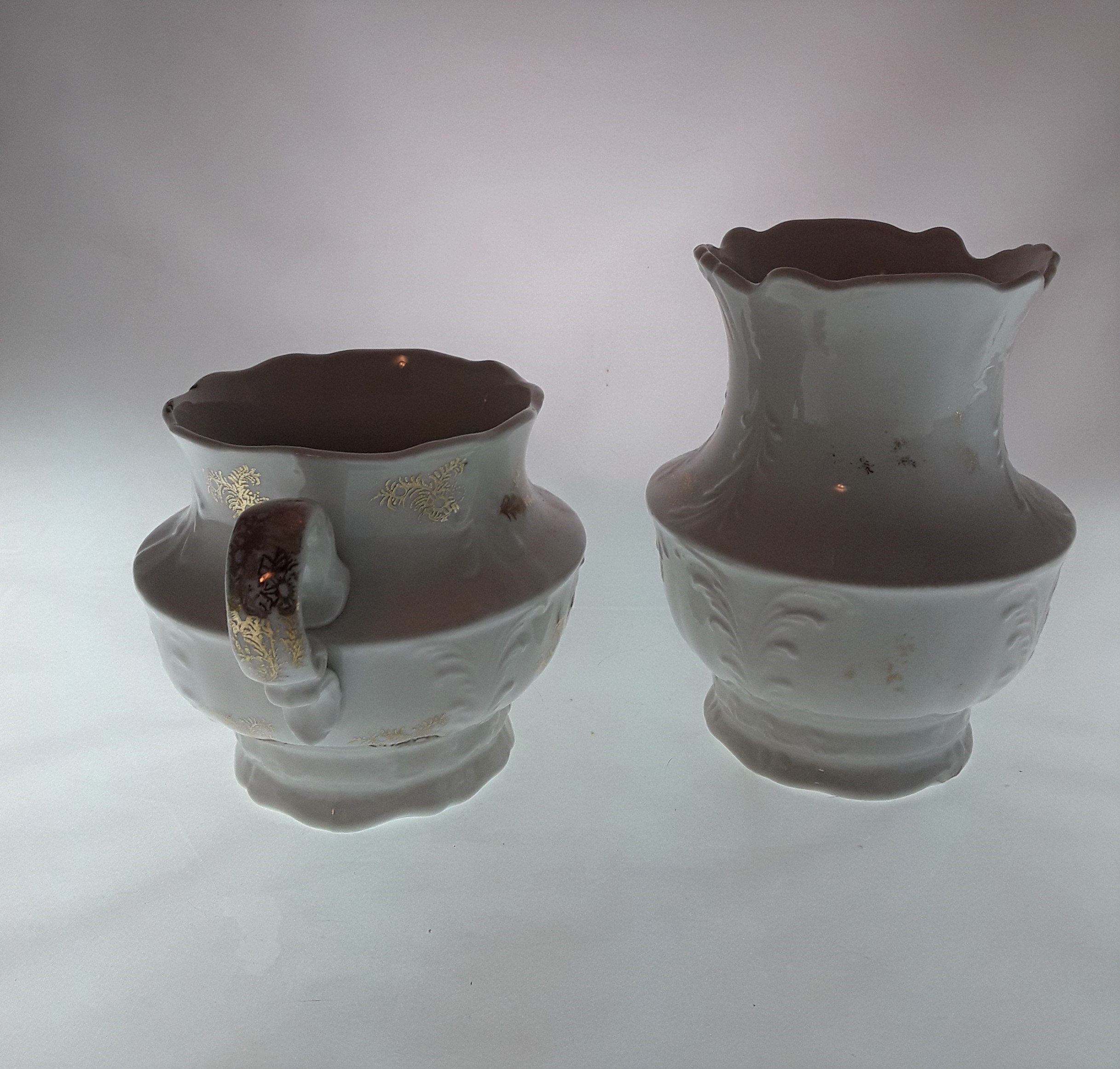 Antique Goodwin Pottery Co Semi-porcelain Toothbrush Holder Brush Vase ...