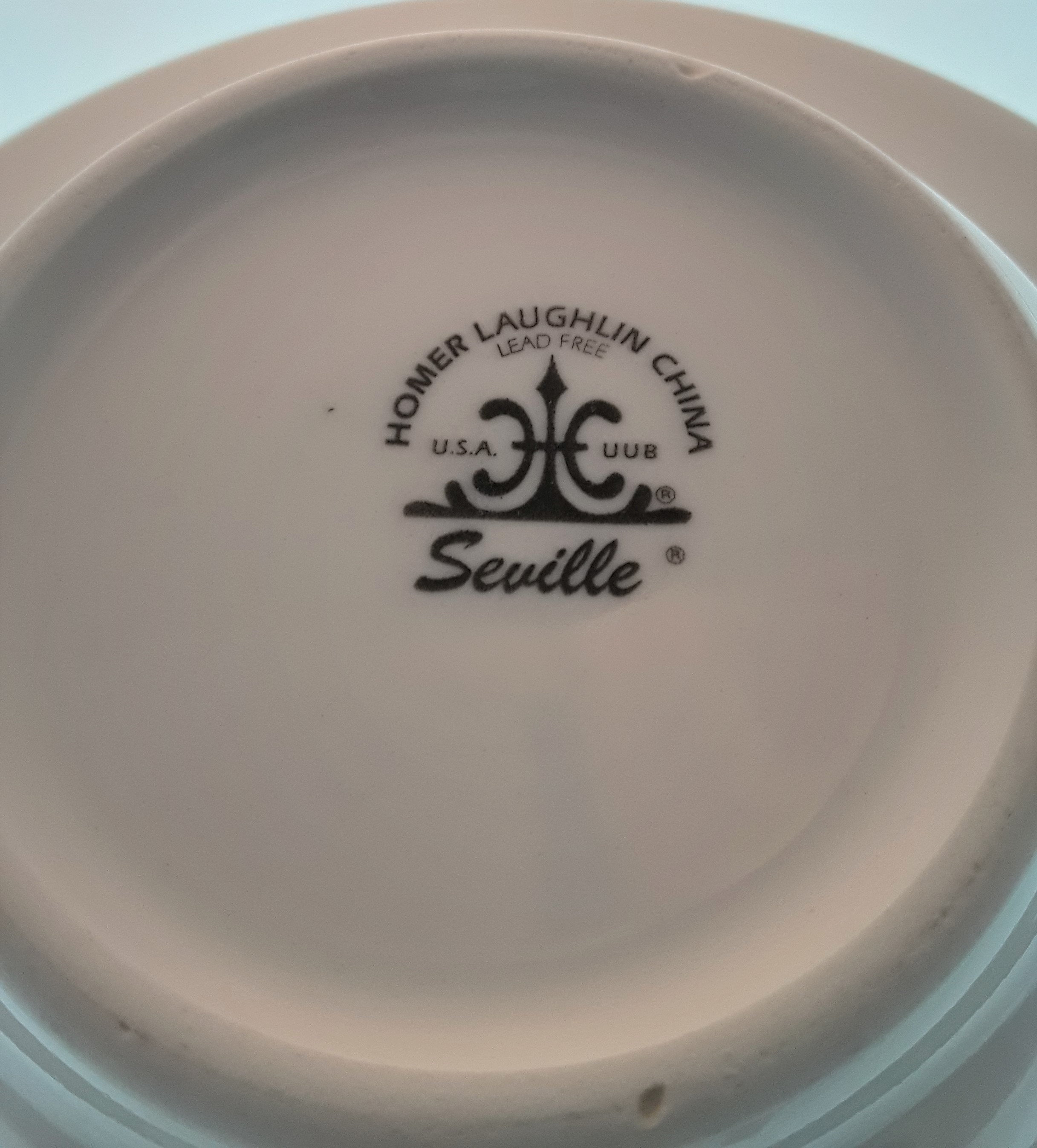 Vintage Homer Laughlin China Restaurant Ware Rimmed Soup Salad Bowls ...