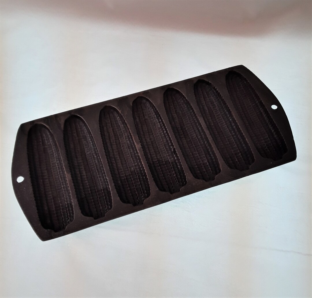Vintage Cornbread Stick Pan Cast Iron Ears of Corn Plaque - Etsy