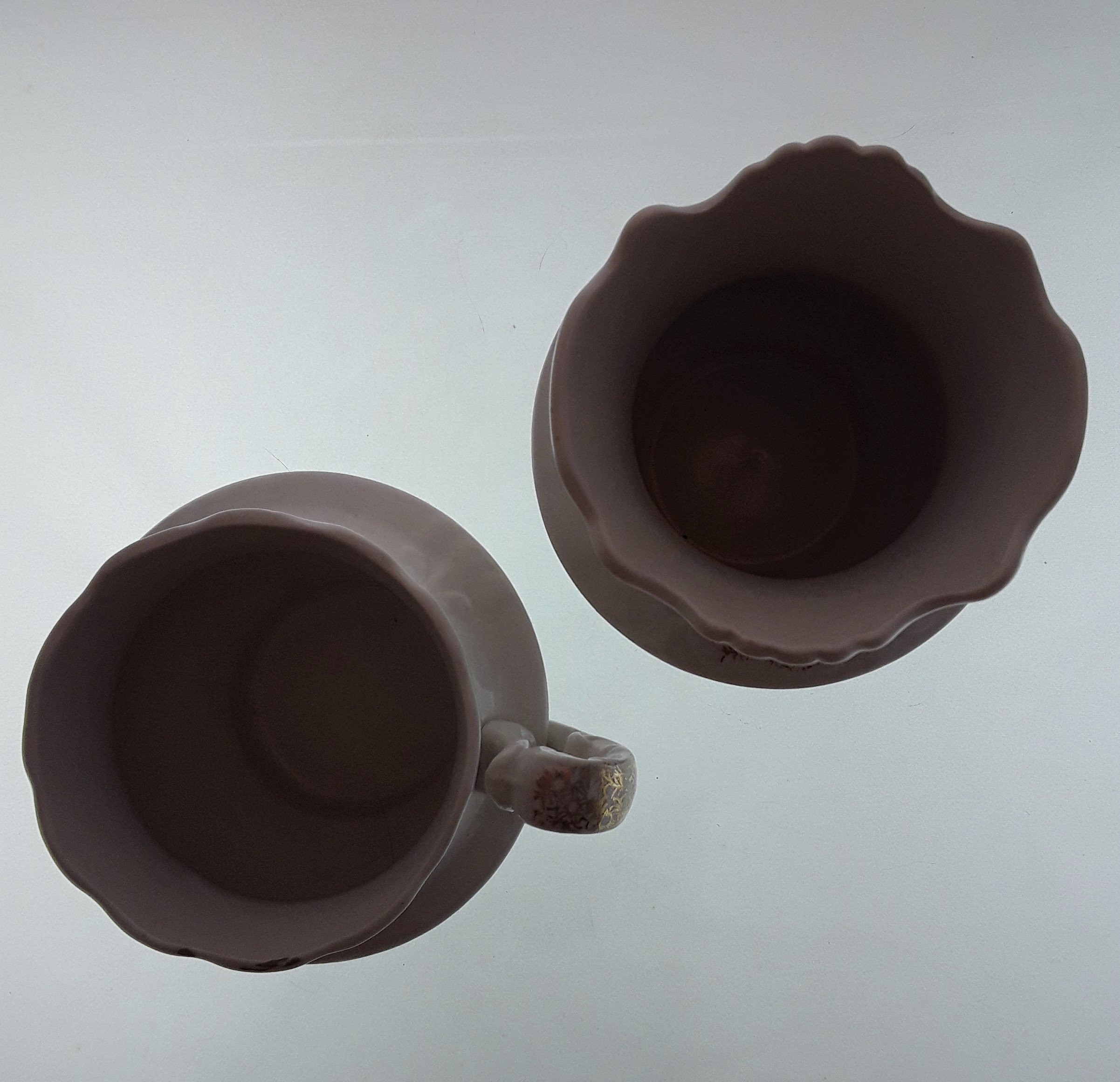 Antique Goodwin Pottery Co Semi-porcelain Toothbrush Holder Brush Vase ...