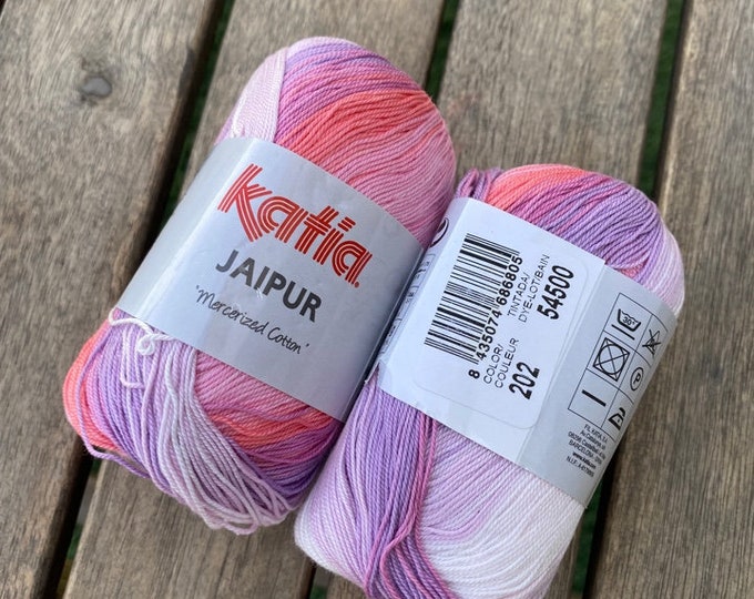 Katia Jaipur Cotton Yarn - Only 6.99 USD - Etsy