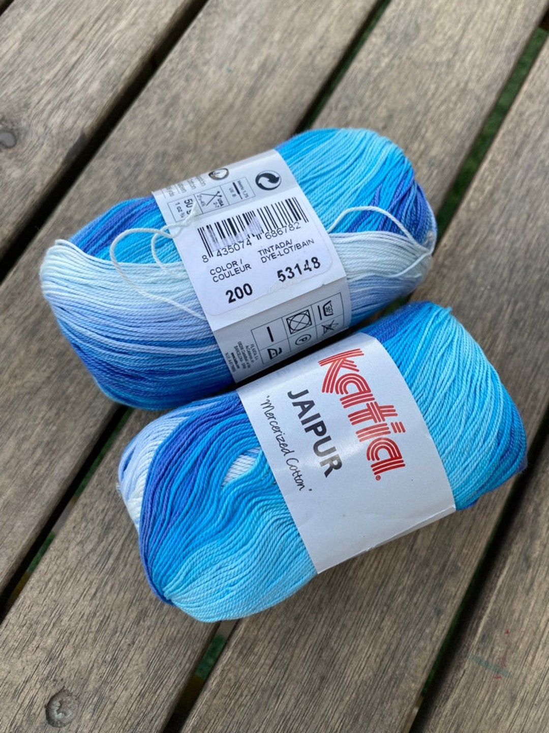 Katia Jaipur Cotton Yarn Only 6.99 USD - Etsy