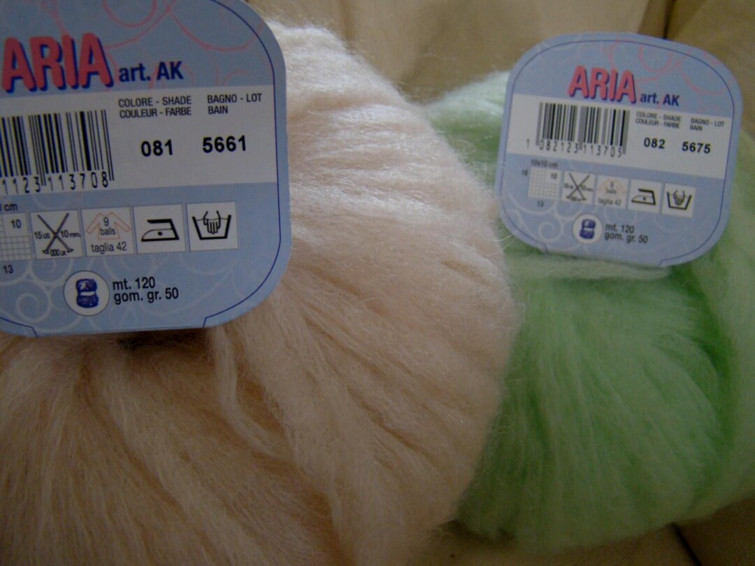 Mohair From Adriafil (italy) - Aria - Precious Mohair Yarn - FLAT ...