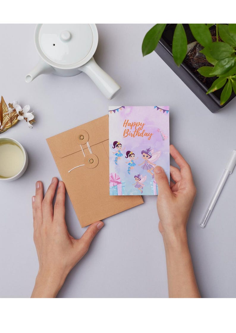 Happy Birthday Card for Friend | Printable Greeting Card | Instant ...