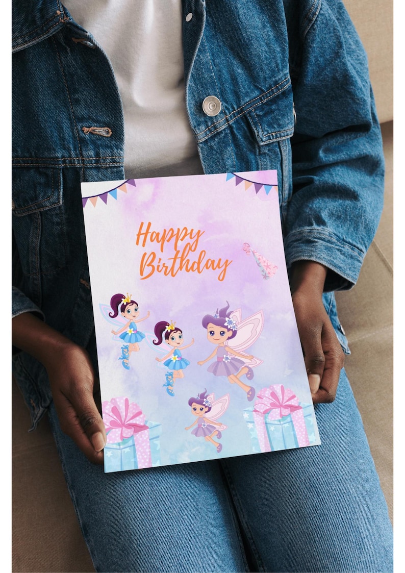 Happy Birthday Card for Friend | Printable Greeting Card | Instant ...