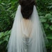 Draped Veil, Drape Veil, 2 Tier Veil, Bridal Veil, H3060 - Etsy