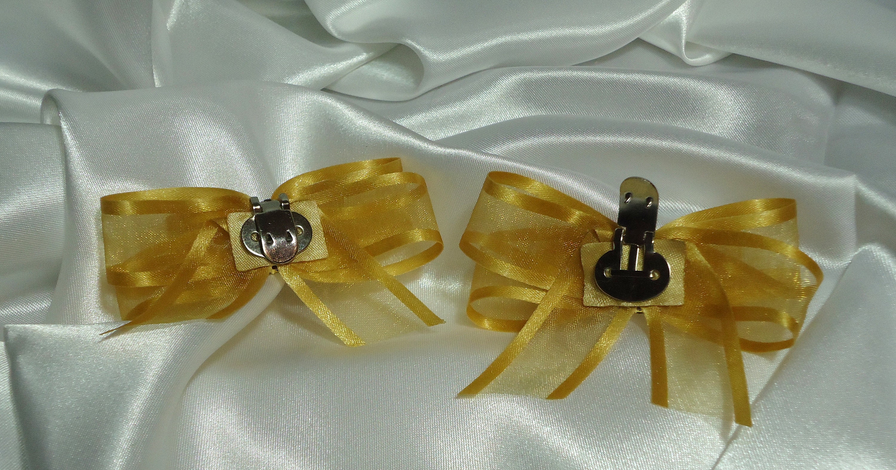 Shoe Clips, Ribbon Shoe Clips, Bow Shoe Clips, Shoe Embellishments, Set ...
