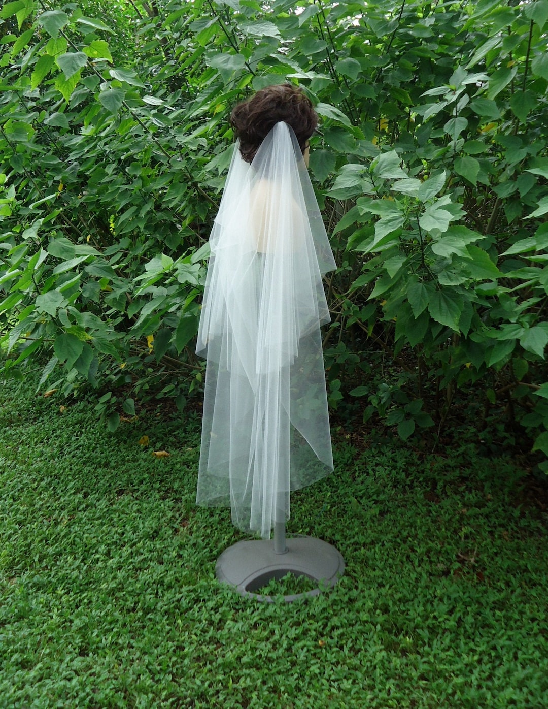 Draped Veil, Drape Veil, 2 Tier Veil, Bridal Veil, H3060 - Etsy