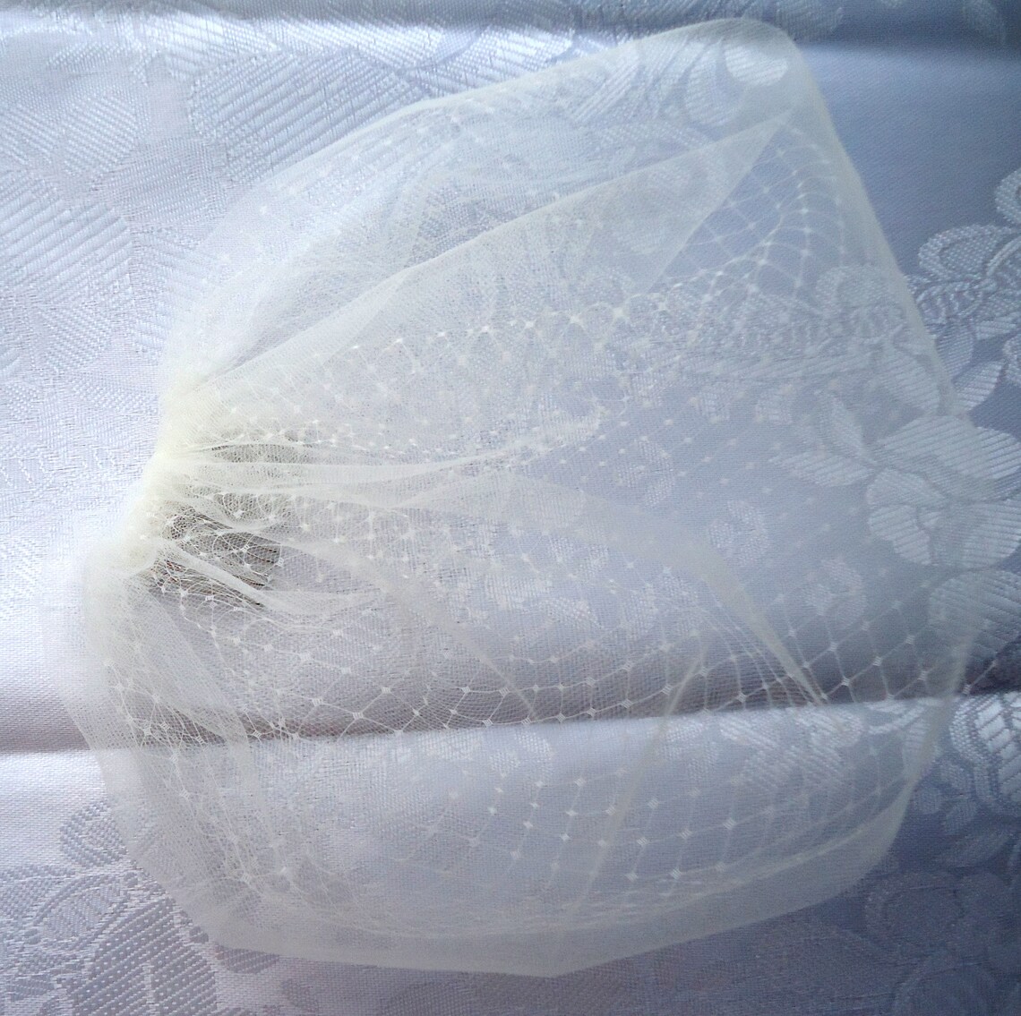 Wedding Veil Double Layer Veil Russian Veiling Illusion | Etsy