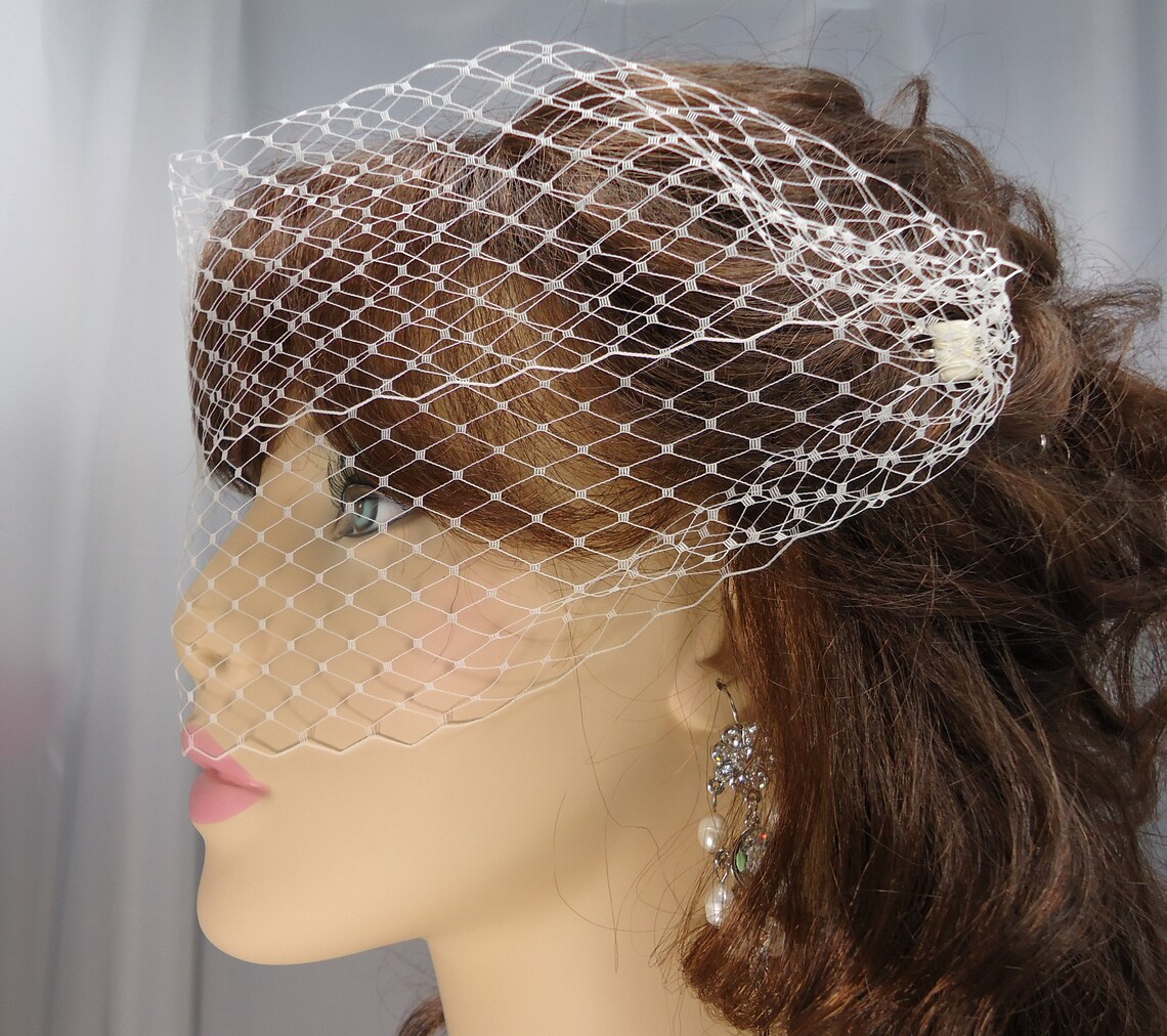 Birdcage Veil Bandeau Birdcage Veil Wedding Veil Bridal | Etsy