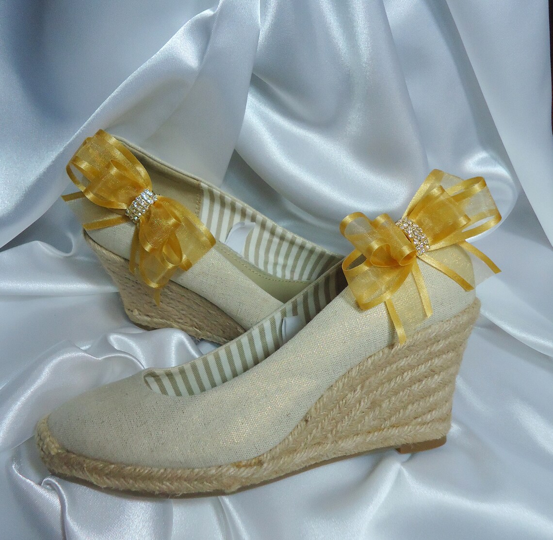 Shoe Clips, Ribbon Shoe Clips, Bow Shoe Clips, Shoe Embellishments, Set ...