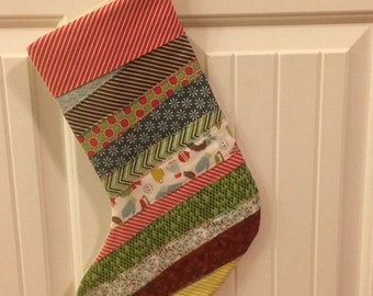 Quilted stocking | Etsy