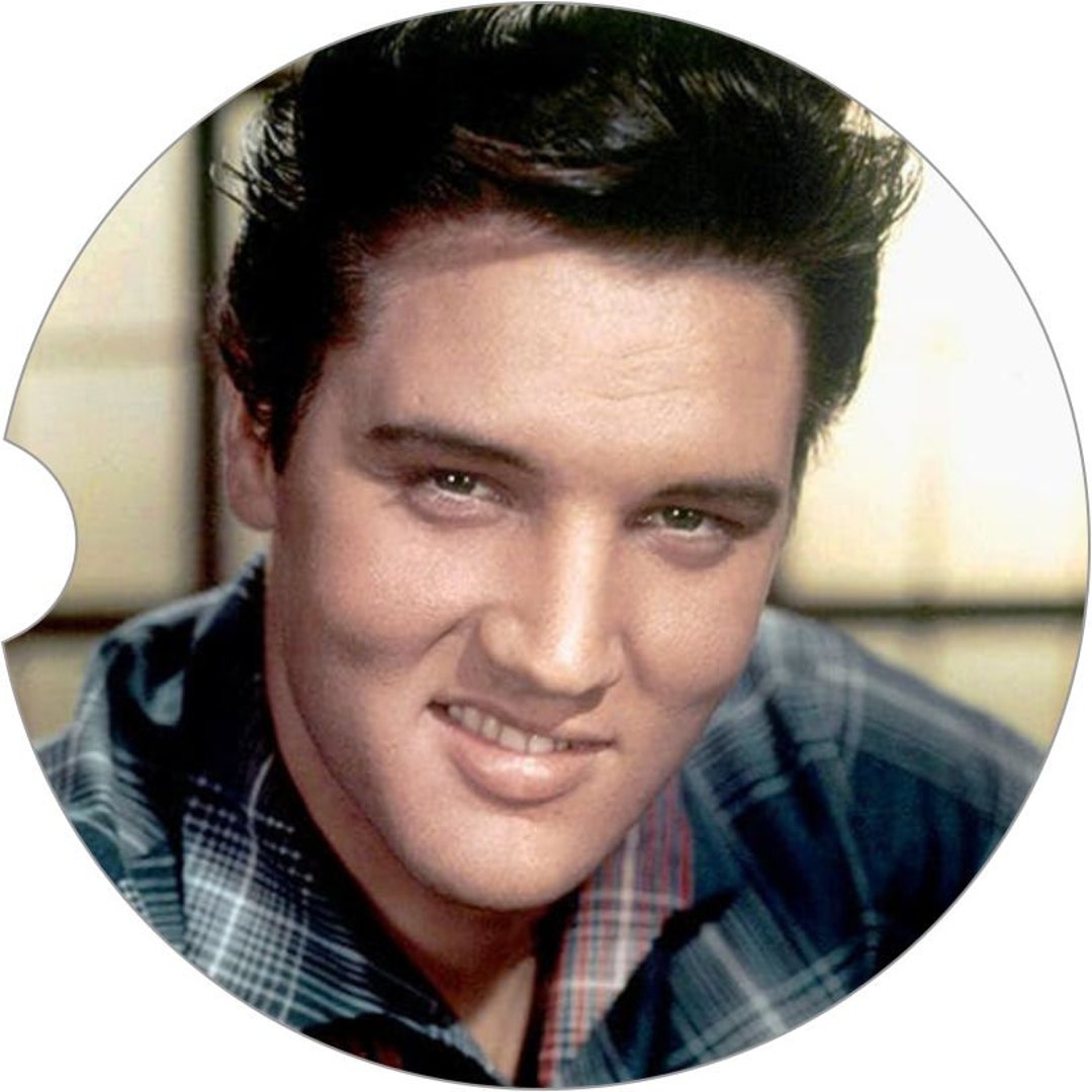 Elvis Car Coaster Cup Holder Coaster Gift Under 10 Elvis Collection ...