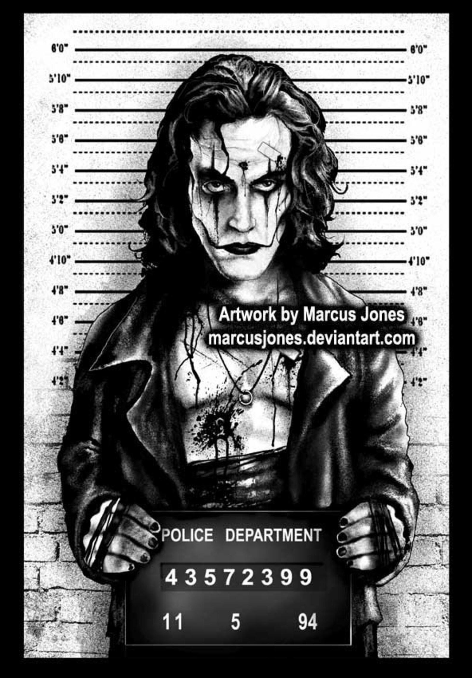 50% SALE Mugshot Kunst schwarz weiß Wohndekor Gothic - Etsy.de