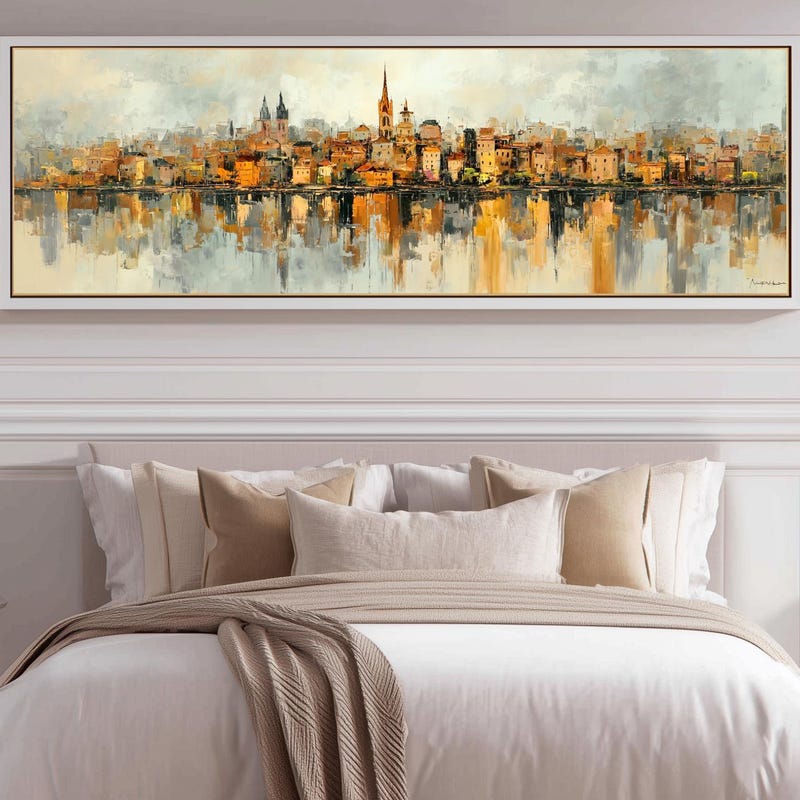 Prague Panoramic Art - Etsy