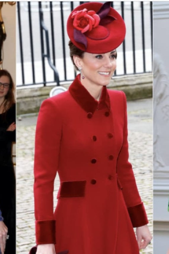 CUSTOM MADE Kate Middleton Duchess of Cambridge Wool and - Etsy
